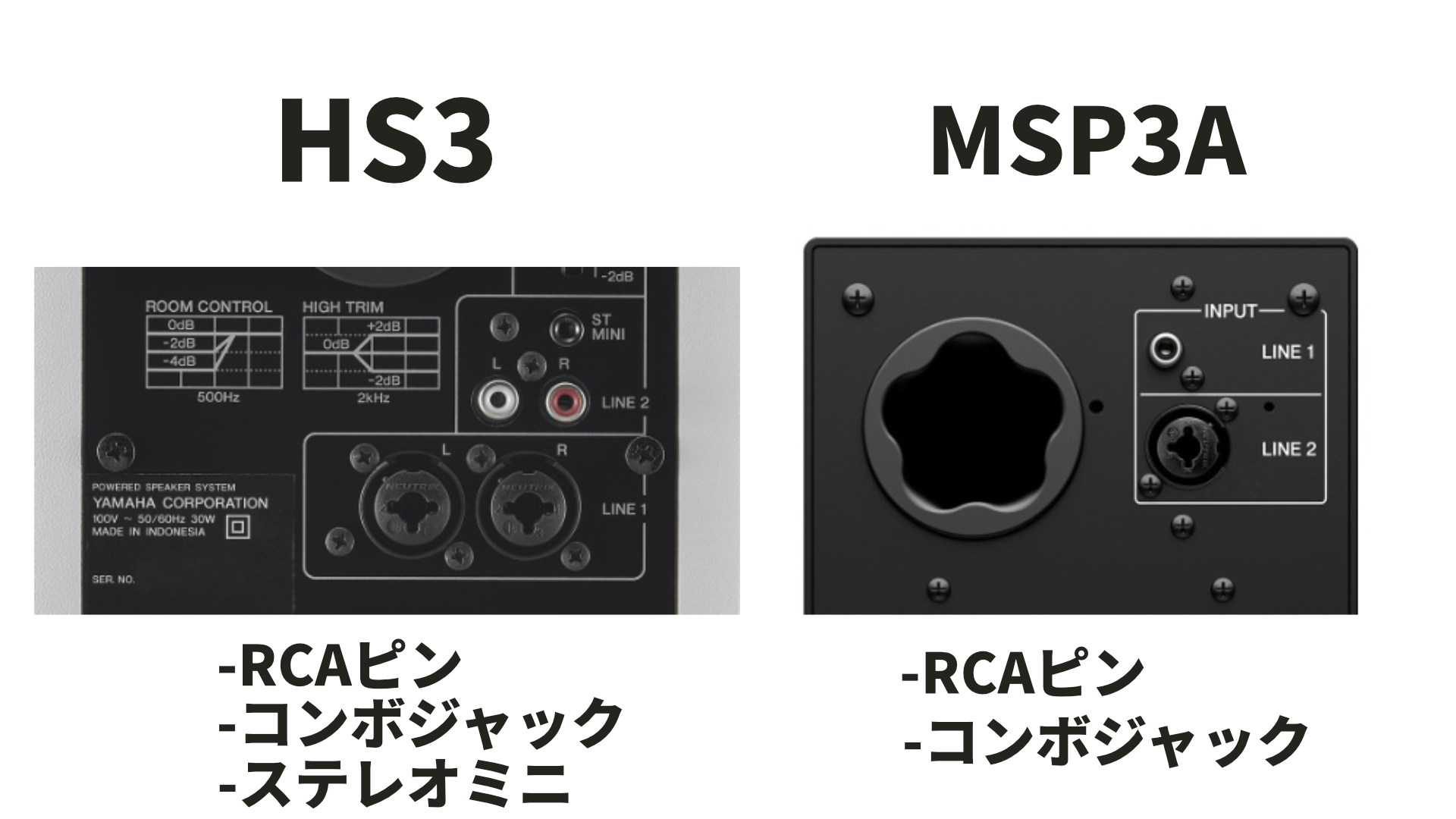【どっちを選ぶ】人気小型スピーカー対決：Yamaha MSP3A vs HS3 実際に試してみた結果は？ - ヨシダシゲル 音楽家